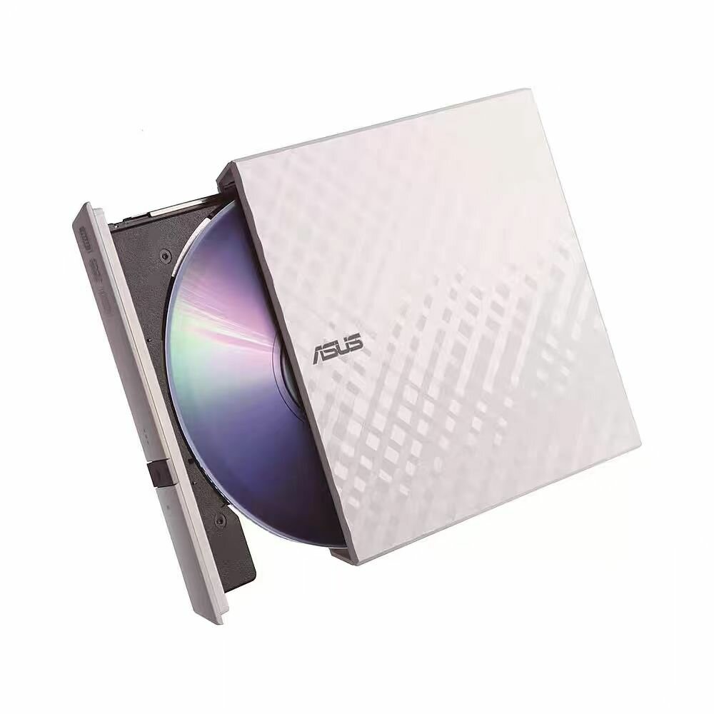 Внешний USB DVD-привод Asus SDRW-08D2S-U, ультратонкий, запись 8X, USB 2.0