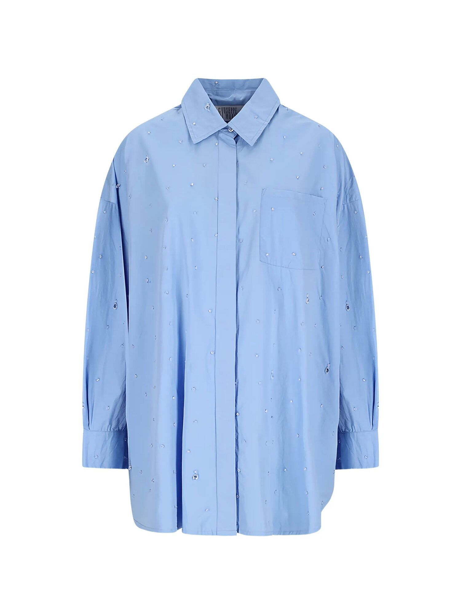 Рубашка Embellished chest-pocket shirt