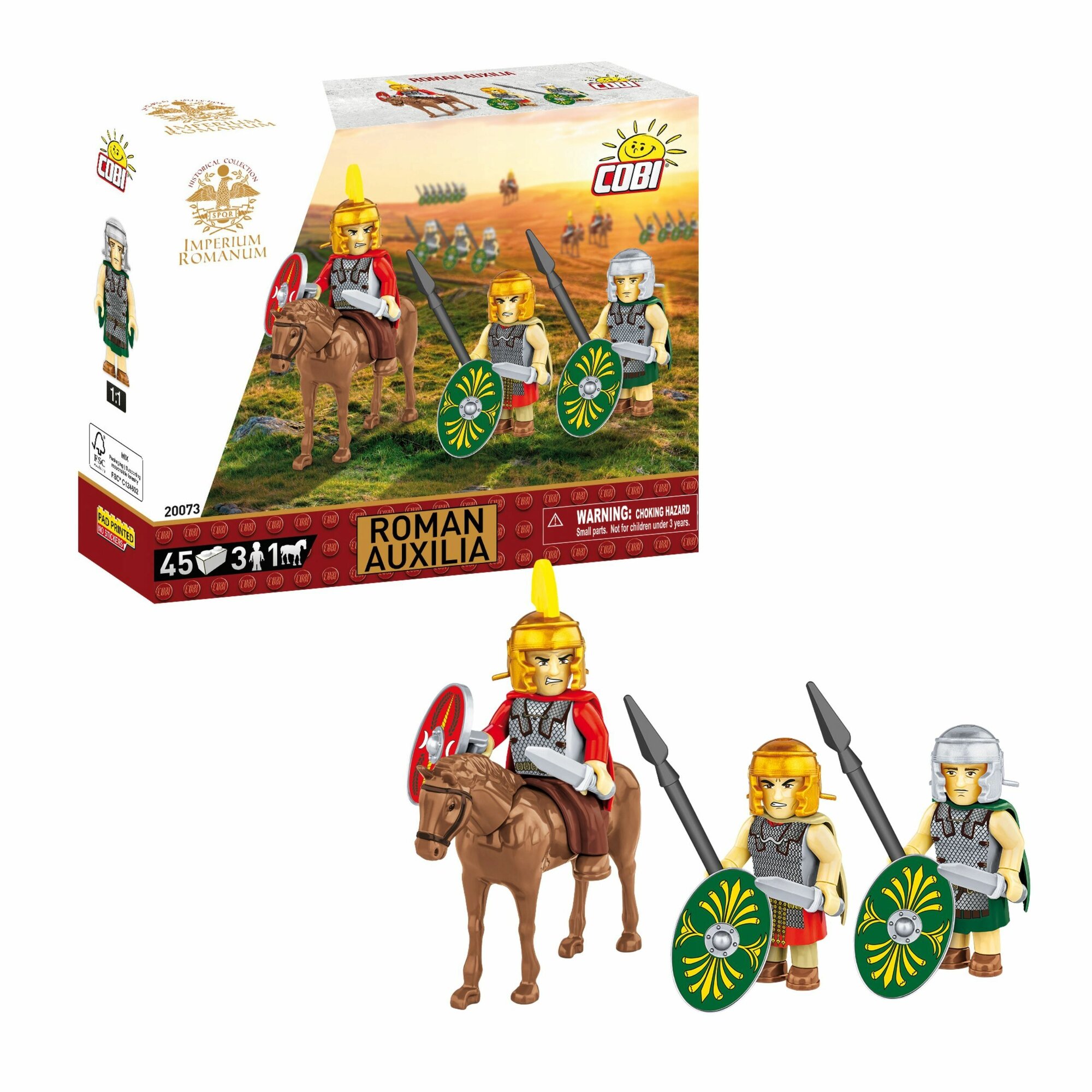 Конструктор Cobi IMPERIUM ROMANUM - Римские вспомогательные войска , 45 эл. - 20073