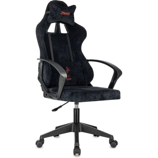 Кресло геймерское Zombie Instinct черный Light-20 крестов. пластик INSTINCT B