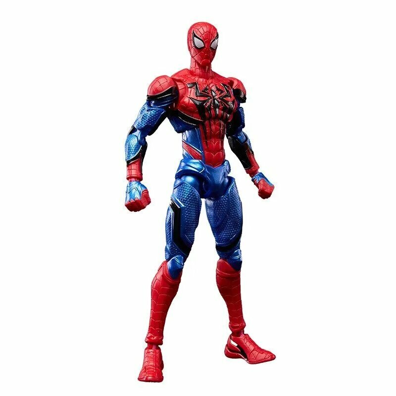 Blokees Фигурка Spider-Man Champion Class, подвижная модель 14,7 см, с аксессуарами