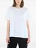 Футболка EA7 EMPORIO ARMANI Logo-plaque T-shirt, размер 44, бежевый/белый
