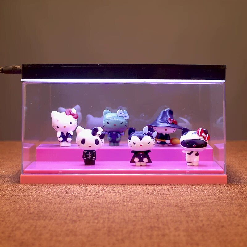 Коллекционная фигурка Hello Kitty в костюмах парных моделей, 12 знаков зодиака, серия Kitty Cat, подарочная