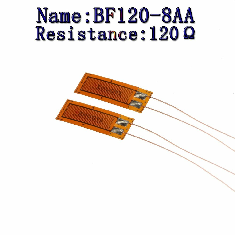 Прецизионный резистивный датчик деформации BHF/BF120-1AA 3AA 4AA 5AA 6AA 7AA 8AA 9AA 10AA 120 Ом, датчик веса/давления, 1 шт./партия
