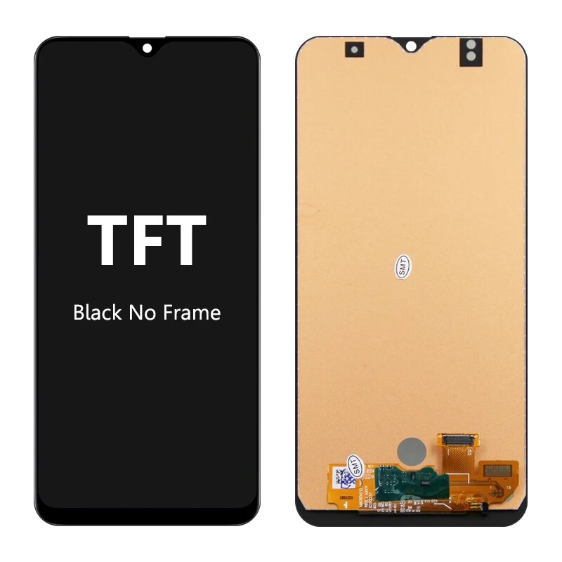 TFT дисплей для Samsung A30s, черный, No Frame