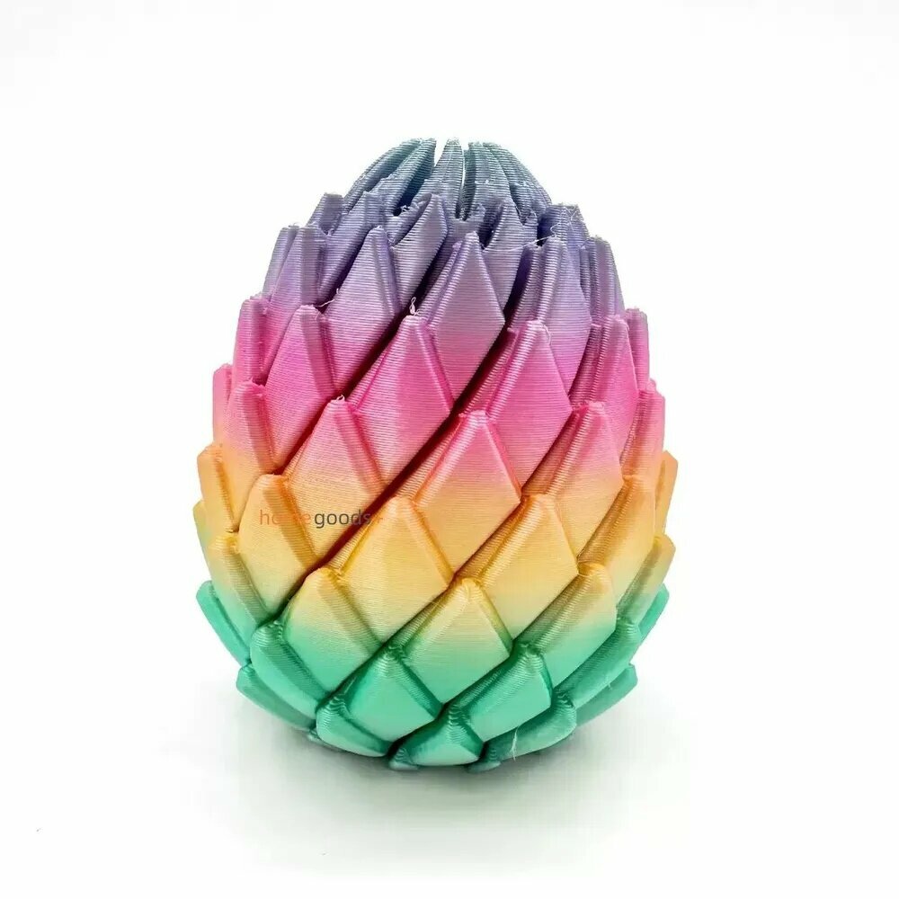 7.5cm Драконье яйцо спиральное антистресс , 3D-печатное