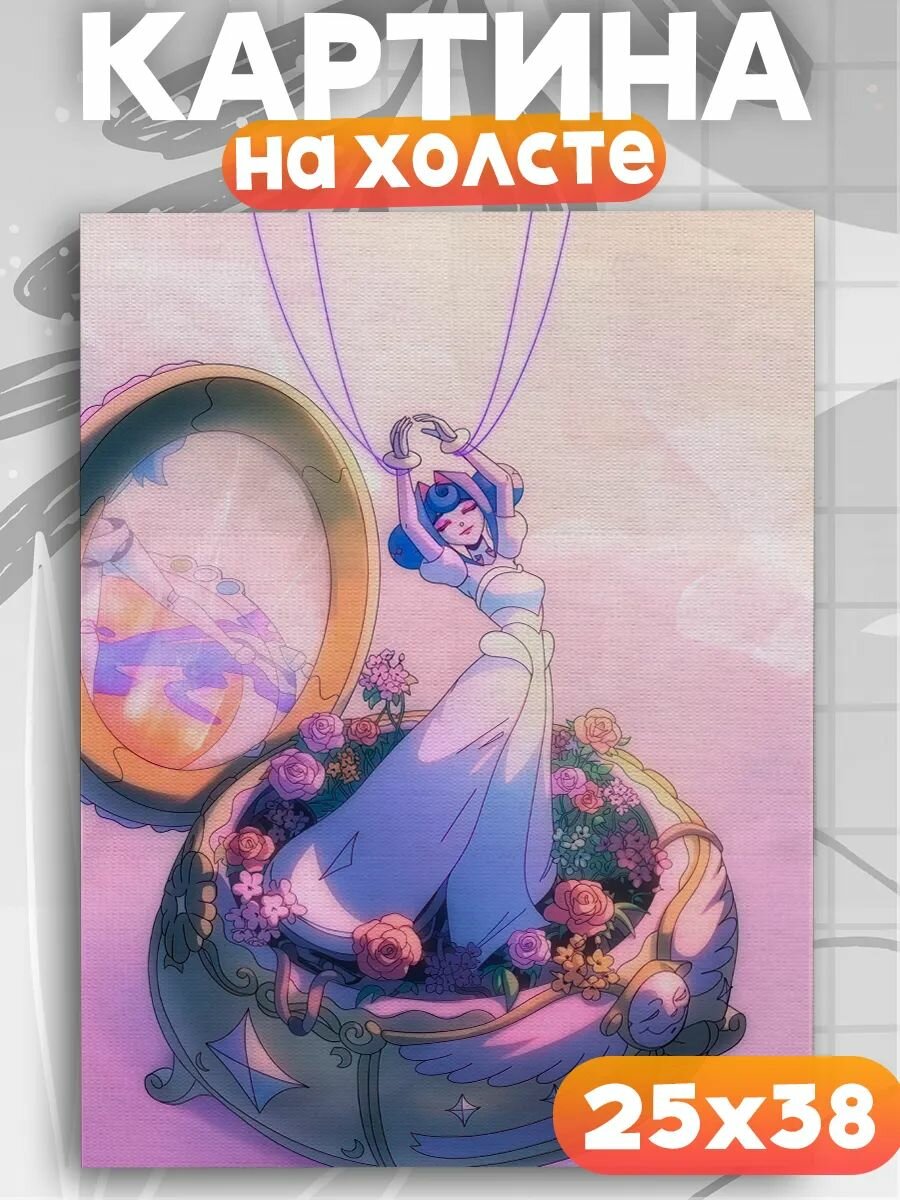 Картина на стену Рыцари Гвиневры, на подрамнике, 1шт, 38х25 размер.