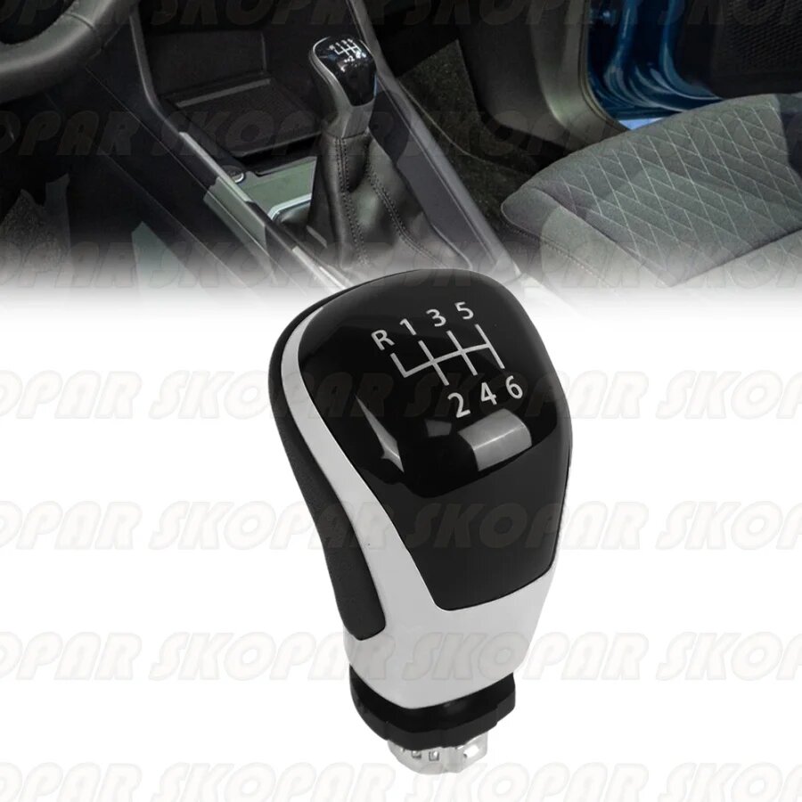 Для VW Caddy Polo Tiguan Taigo T-roc Tarraco 2022 2023 2024 Автомобильные аксессуары 6-скоростная ручка переключения передач 12 мм