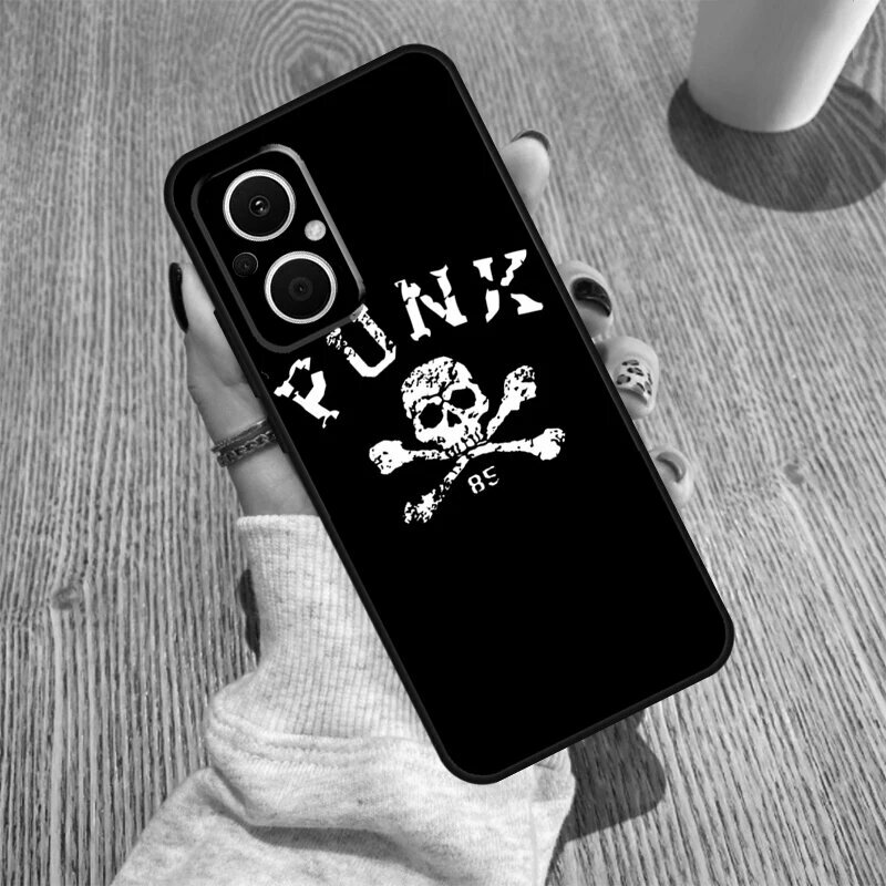 Чехол Punk Rock Funda для OPPO Reno 10 11 12 13 14 Pro 14F 13F 12F 11F QQ3745, For OPPO Find X9 Pro