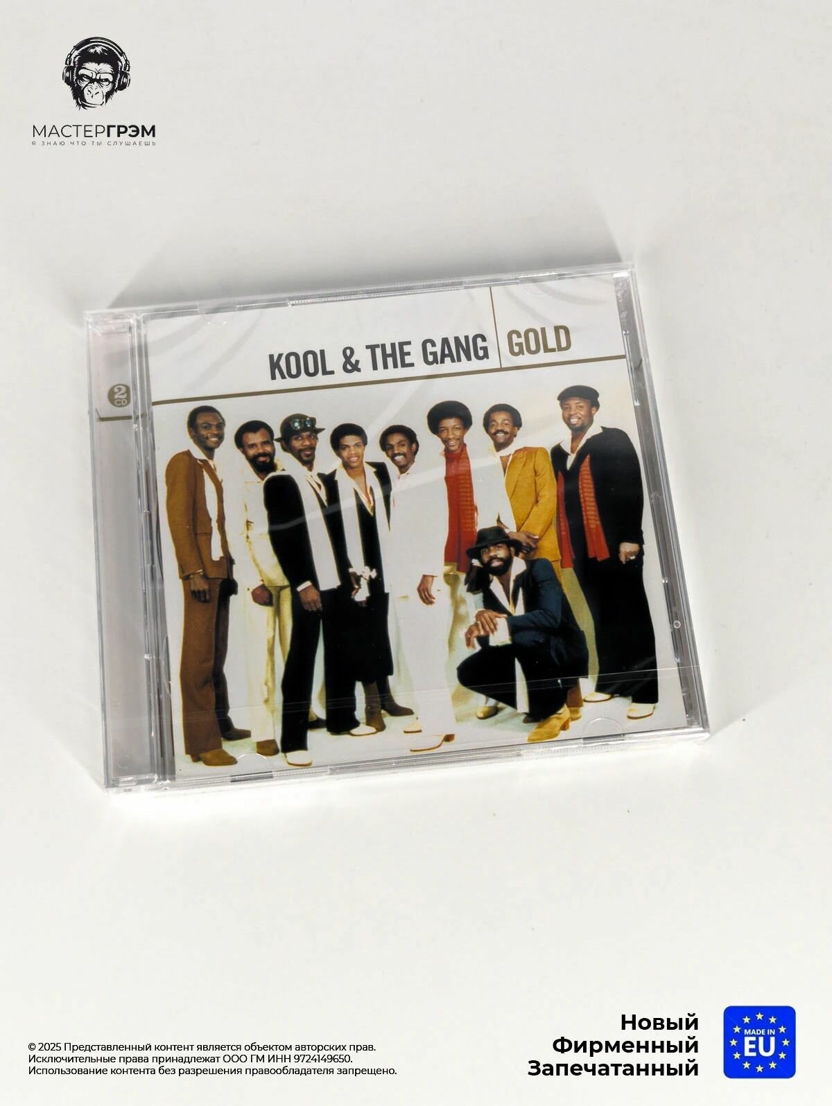 CD диск Kool & The Gang - Gold (2CD) 2005, Jewel Case