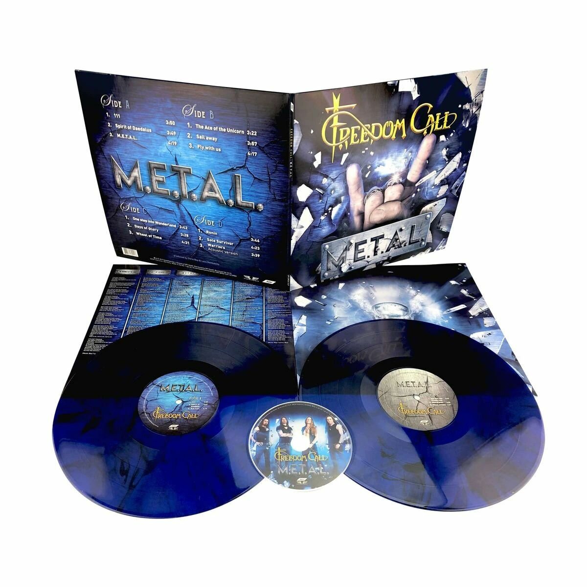 Freedom Call: M.E.T.A.L. (32LP+CD) Limited Edition, 2019, Виниловая пластинка