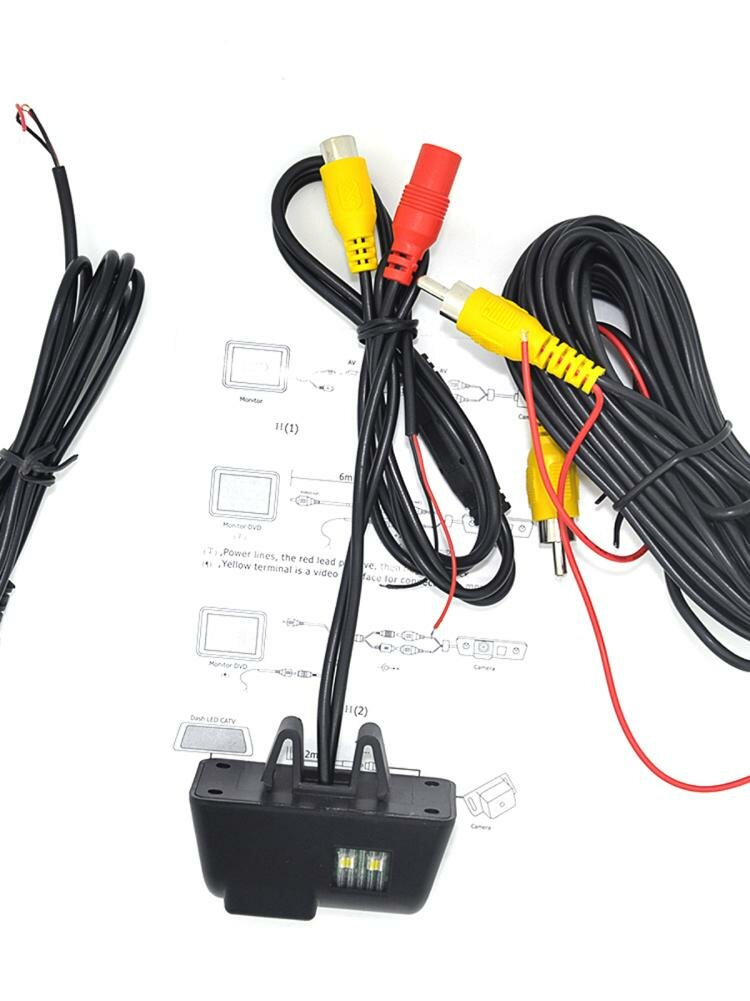 Камера заднего вида Jiangling Fulltime Streaming Media Recorder 4-Port Interface для Ford JMC