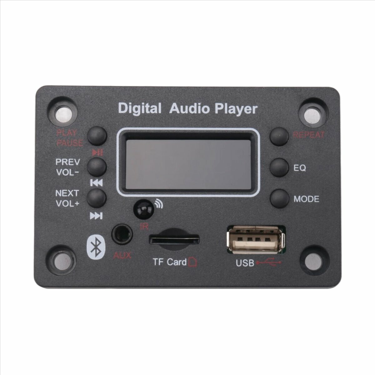 Bluetooth-модуль Автомобильный аудио MP3-декодер Bluetooth Mp3-декодер Плата Усилитель мощности Внешний микрофон Функция