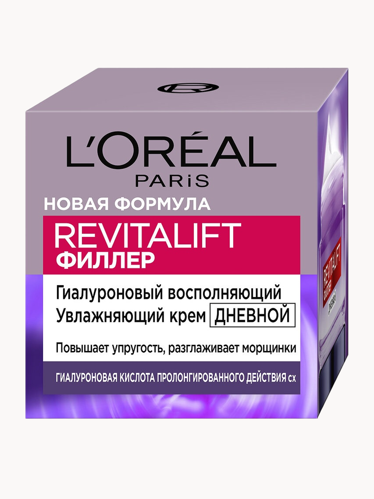 L'Oreal Paris Дневной антивозрастной крем "Ревиталифт Филлер [ha]" против морщин, для лица, 50 мл