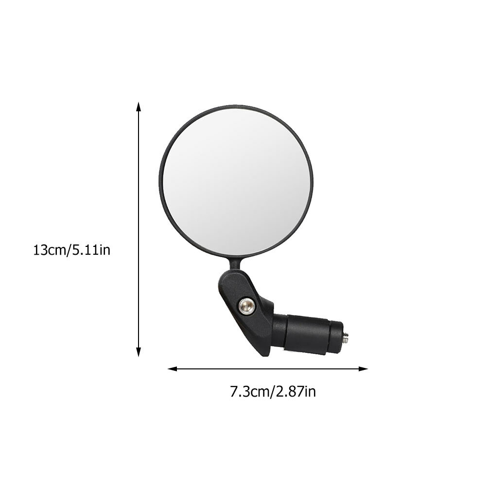 Зеркало Rear View Для Велосипеда 360° Поворотное Зеркало На Руль Размер 13X7 3CM
