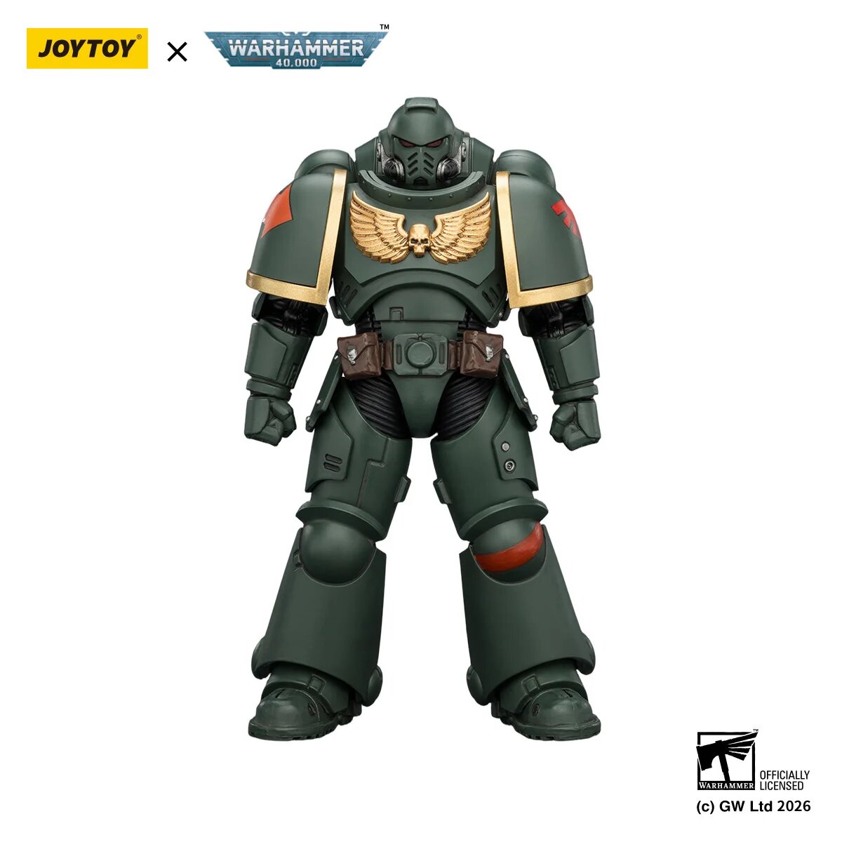 JOYTOY Warhammer 40K 1/18 Фигурка Intercessor 10 шт. Dark Angels