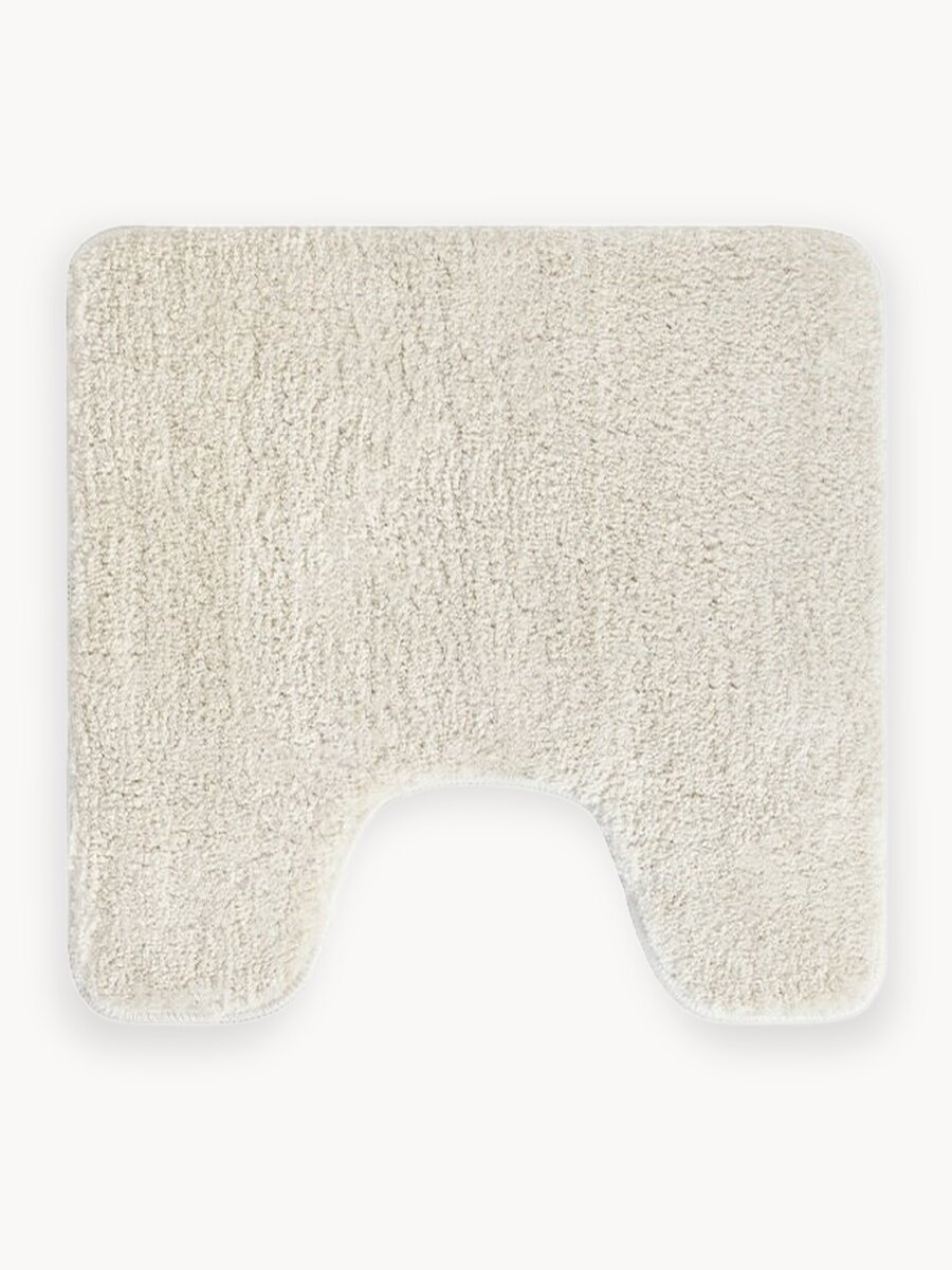 Коврик для ванной комнаты с вырезом IDDIS Base BTLT01Mi12 50х50 микрофибра бежевый