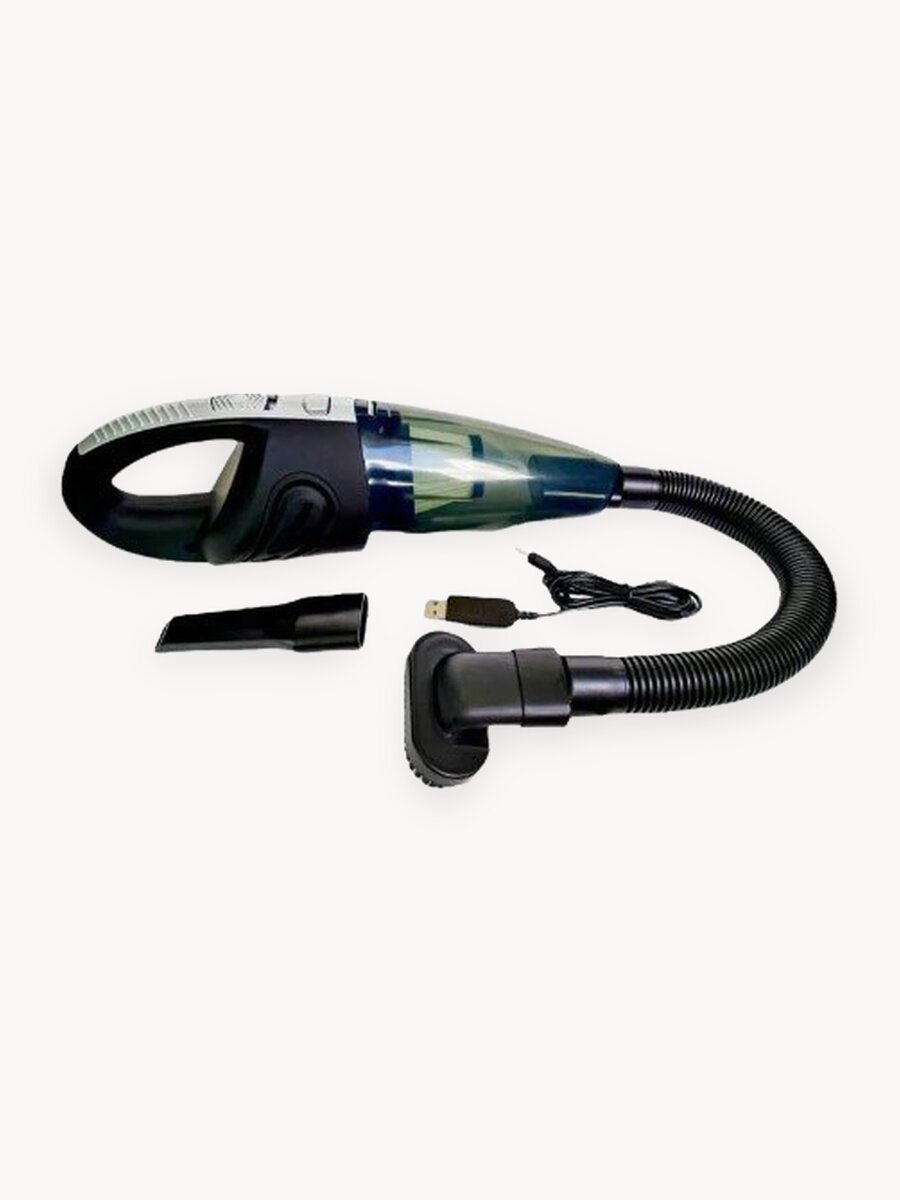 Автомобильный пылесос беспроводной ручной мощный автотовары для машины с насадками