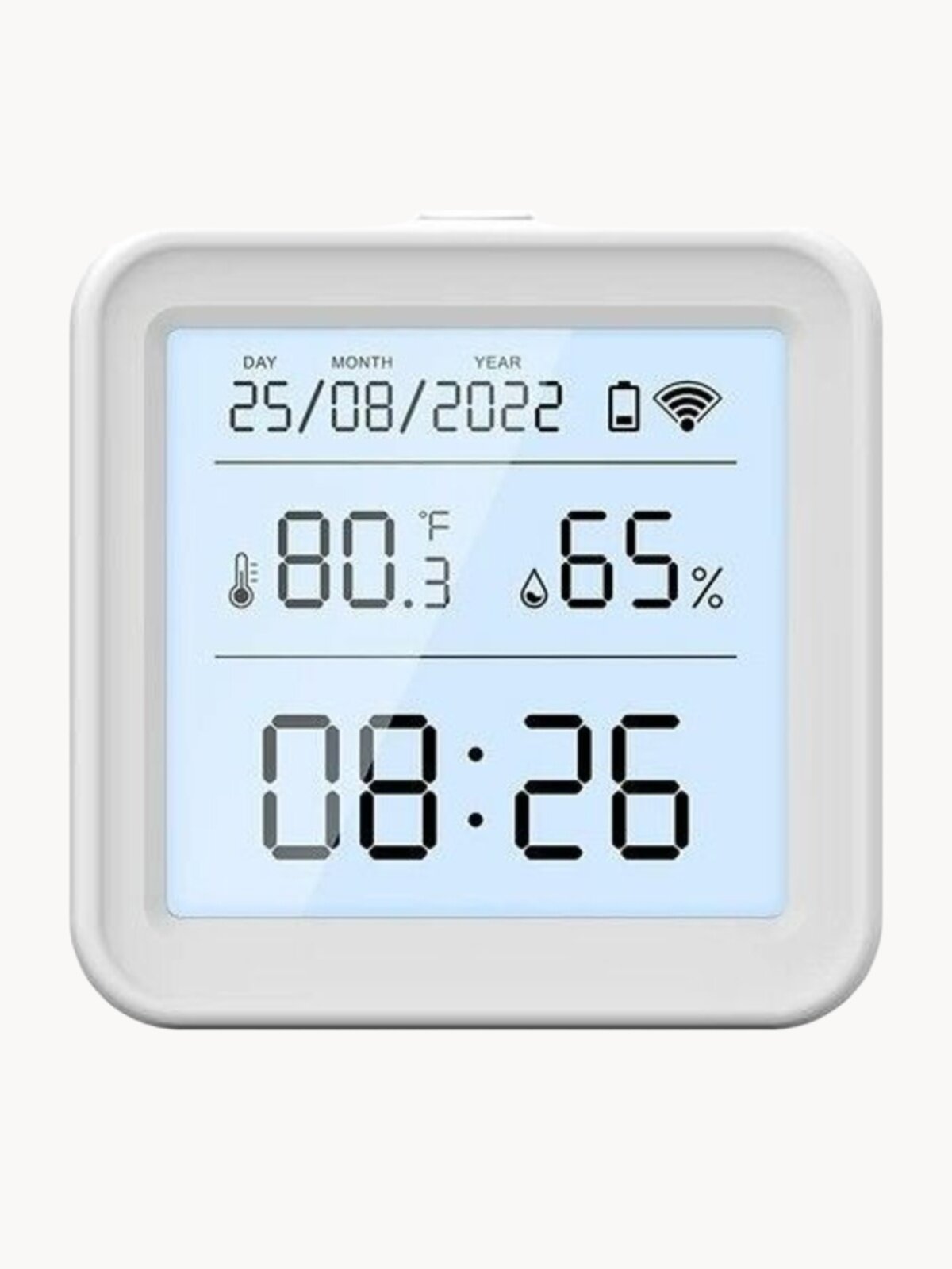 Датчик температуры и влажности 9V / Tuya / SmartLife / Wi-Fi (без шлюза) (Д)