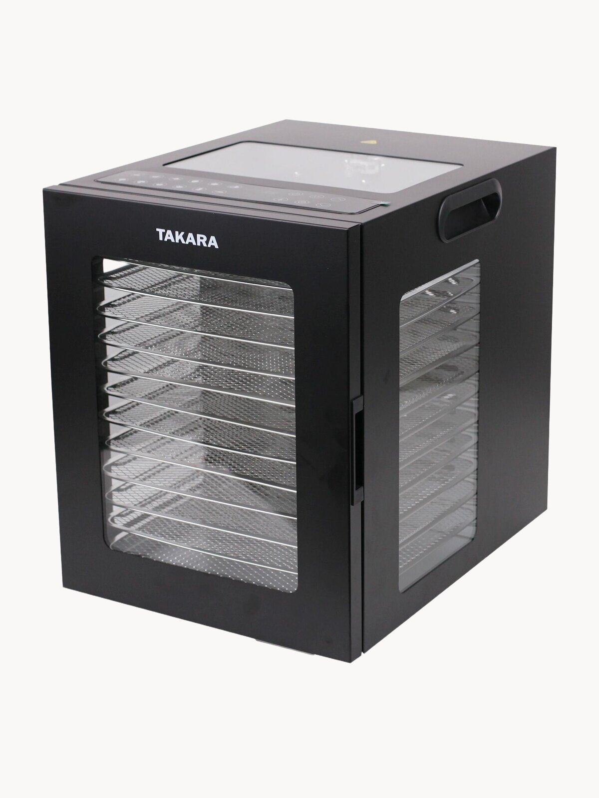 Сушилка для овощей и фруктов TAKARA DF-15 / Дегидратор с 12 поддонами, 27 литров, 12 автопрограмм