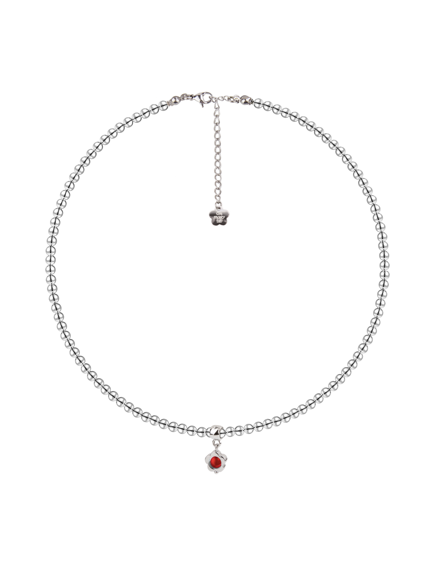 Чокер, гематит, жемчуг Swarovski синтетический
