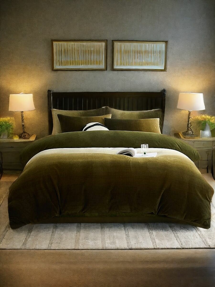 Комплект постельного белья фланель