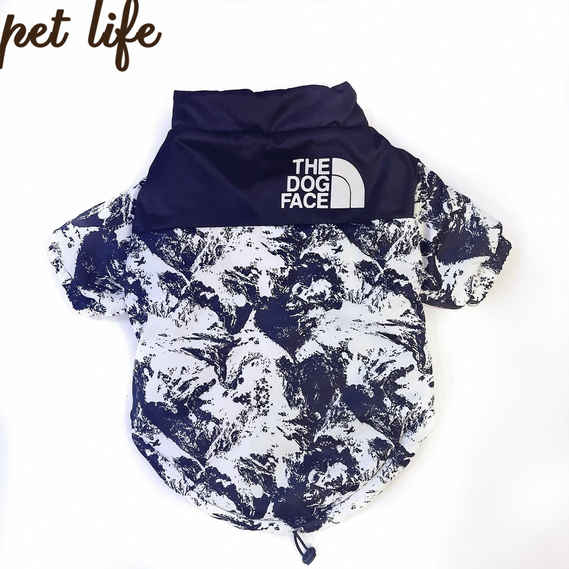 Одежда для собак THE DOG FACE, зимнее теплое пальто для маленьких и средних собак