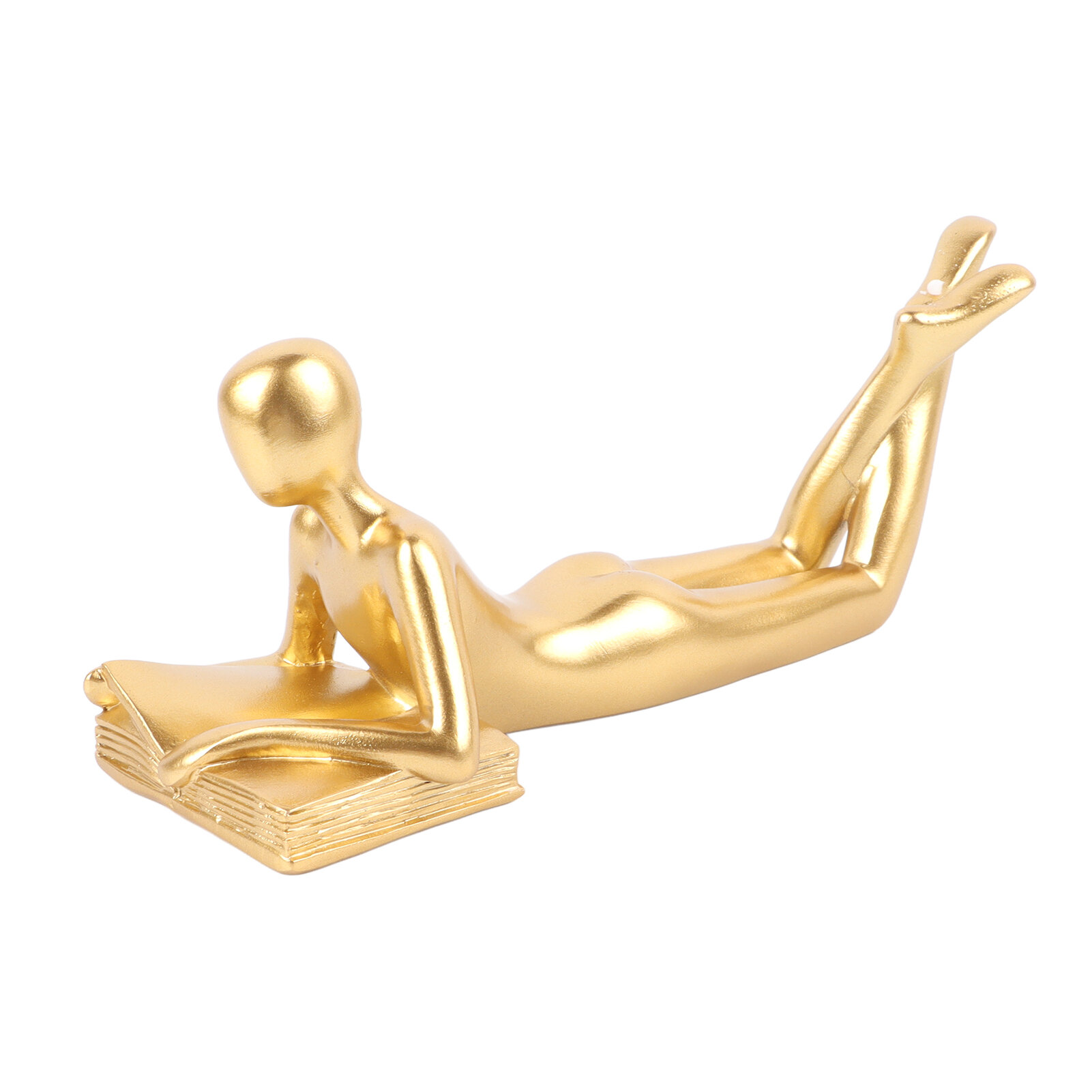 Скульптура «Мыслитель» в современном абстрактном стиле, статуя «Мыслитель» для прихожей, стола, гостиной, из смолы, украшение в стиле «Чтец».