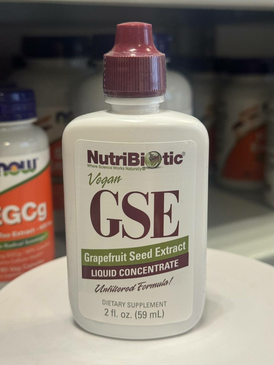 NutriBiotic GSE, Экстракт грейпфрута, 59 мл