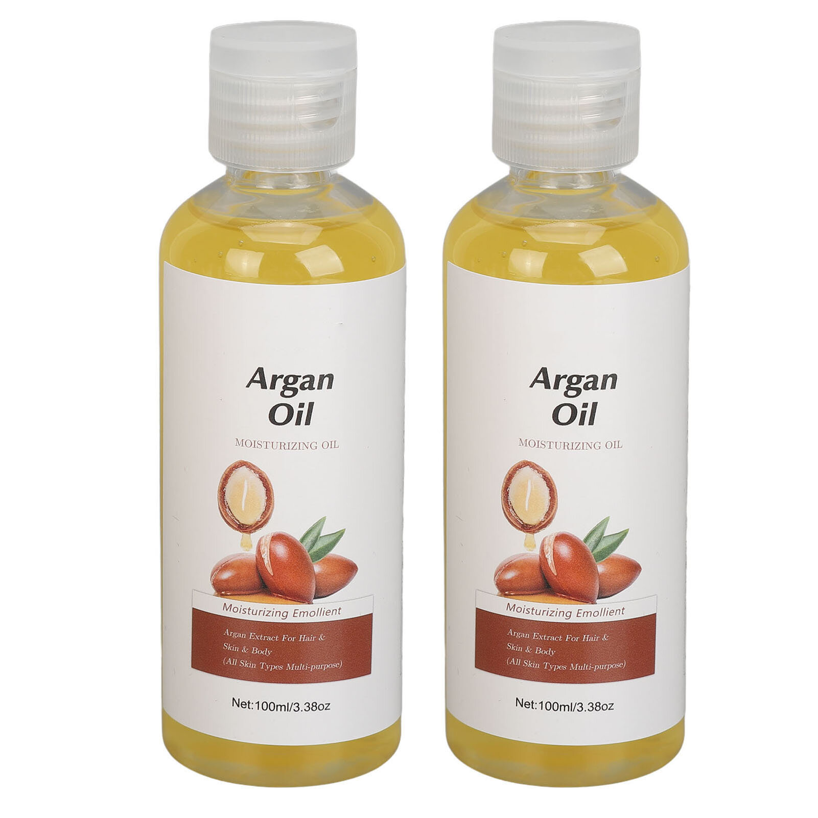 2pcs Argan Moil для лица для лиц с лицом для лиц.