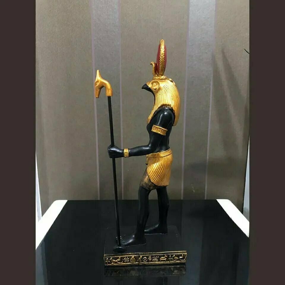 Статуэтка CHUNZHIRAN Черное золото (10см* 6см* 26см) Украшения Бога Солнца, статуэтки для интерьера