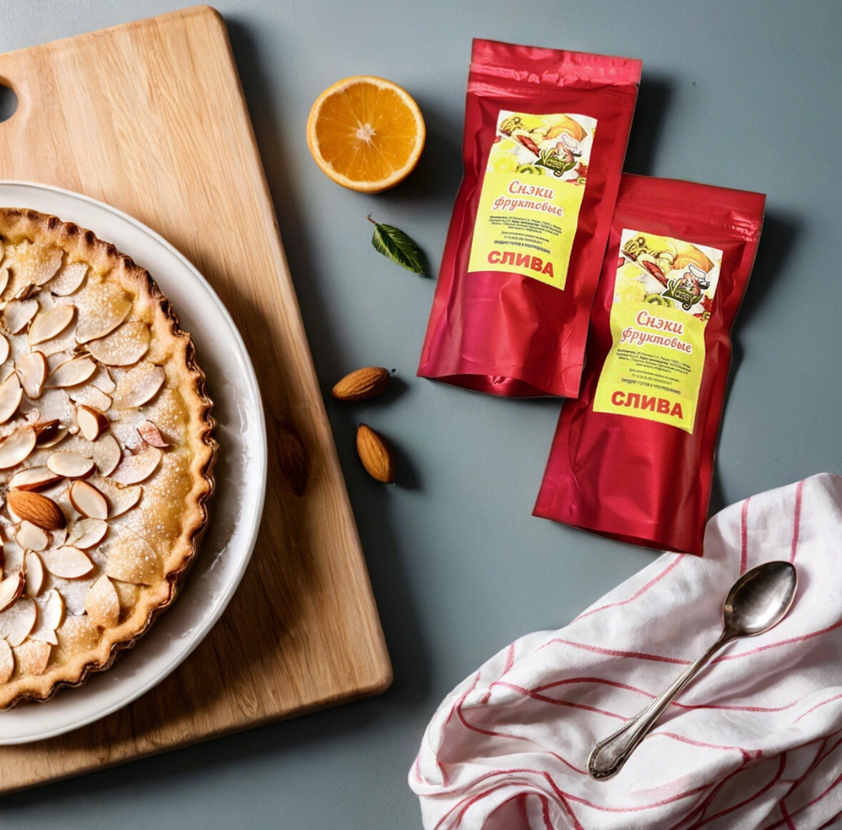 Слива сушеная Vassy, 160 гр. (2х80 гр.) Double Pack, без косточки и добавления сахара