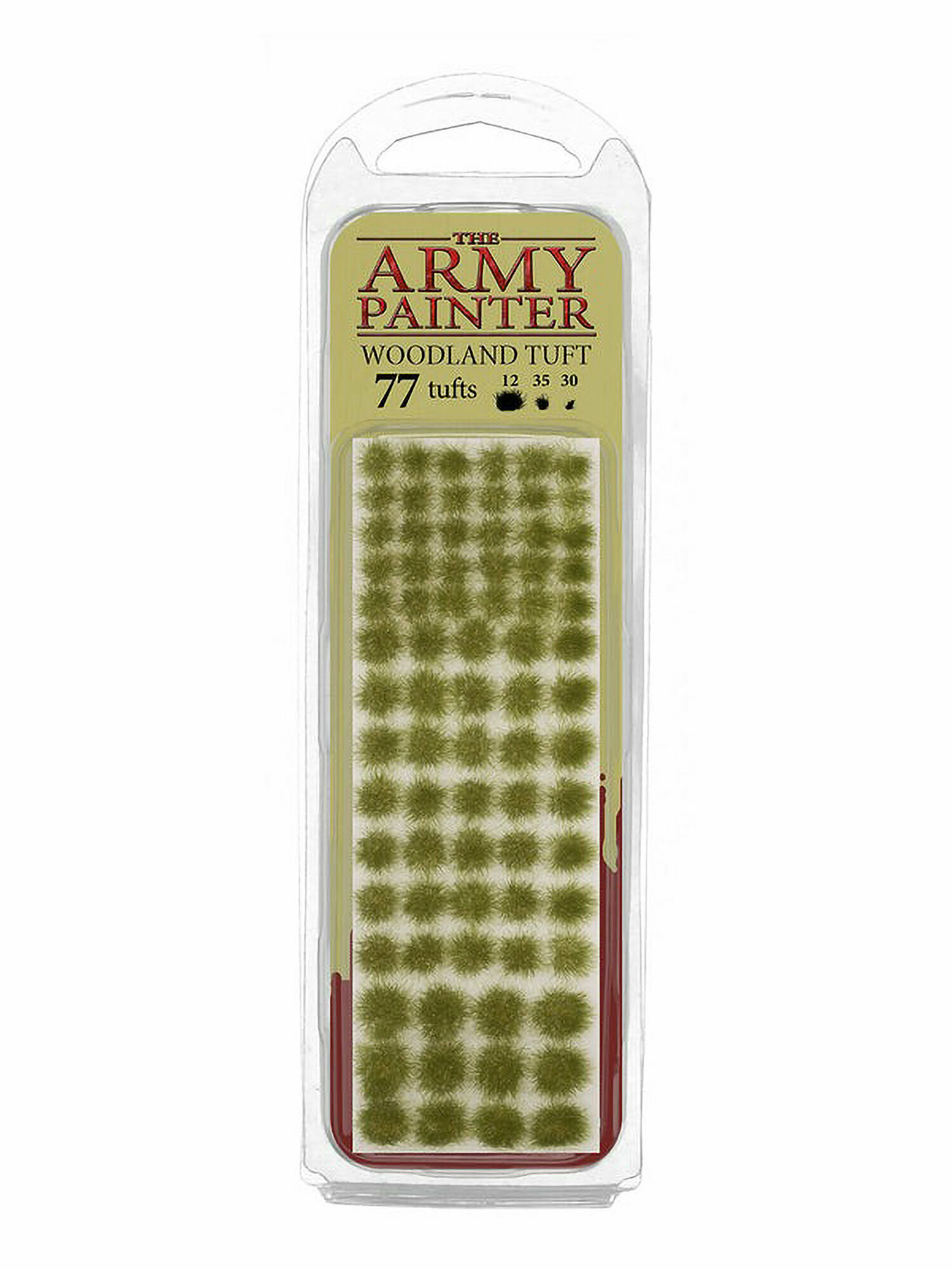 Трава для моделирования миниатюр Army Painter Woodland Tuft BF4224, 77 пучков