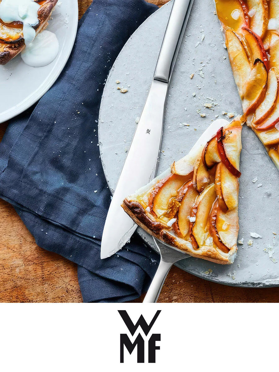 Набор для торта WMF Nuova, нержавеющая сталь Cromargan, зеркальная полировка, 2 шт