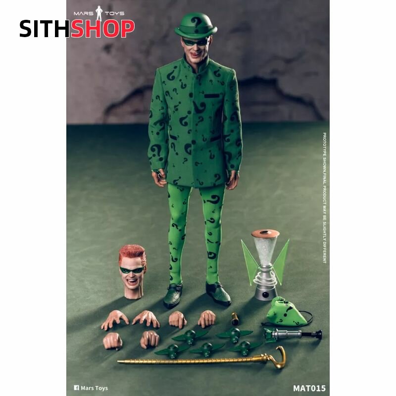Фигурка Mars Toys MAT015 King Of Enigma Batman Forever Riddler 1/6 Action Figure