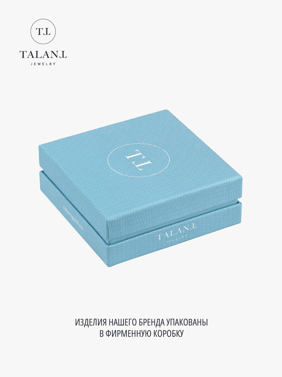 Браслет TALANT, желтое золото, 585 проба, длина 19 см., золотистый, желтый — фото 1