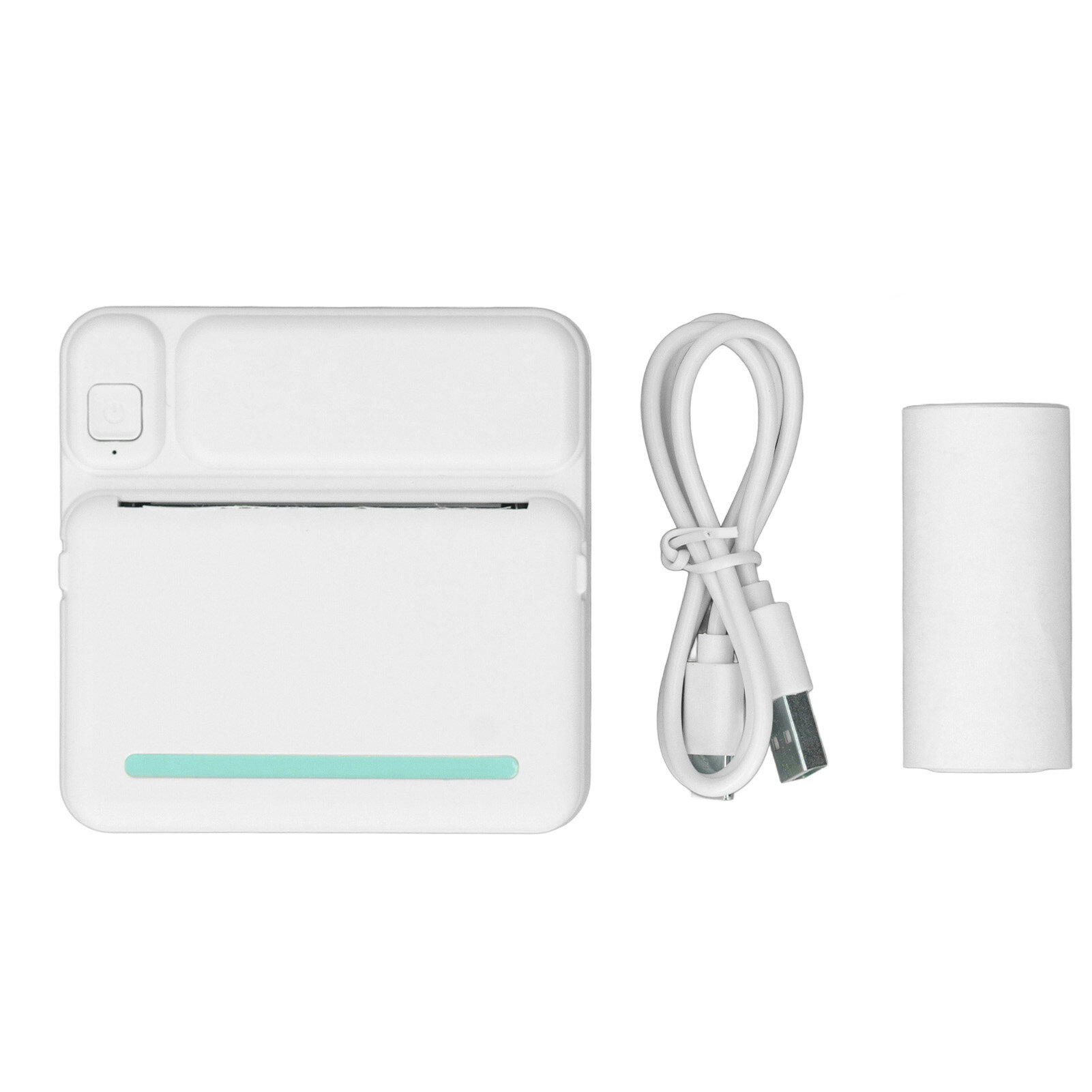 Мини термопринтер HD печать 200dpi разрешение без чернил перезаряжаемый портативный карманный принте