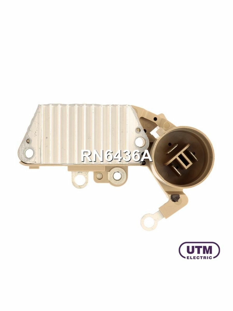 Регулятор генератора UTM RN6436A, для Toyota, металл, пластик, бежевый
