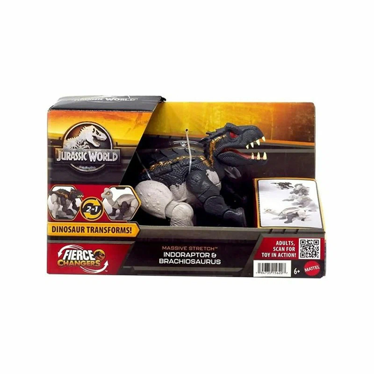 Mattel Jurassic World Fierce Changers 2-in-1 / Детские игрушки-динозавры из мира юрского периода. парк юрского периода