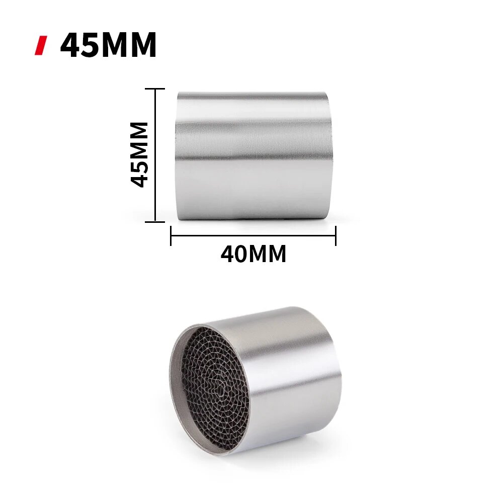 Глушитель выхлопа мотоцикла, катализатор, глушитель, сотовый внутренний вкладыш, заглушка глушителя, сердечник обратного давления 45 мм, 48 мм, 50 мм, 53 мм
