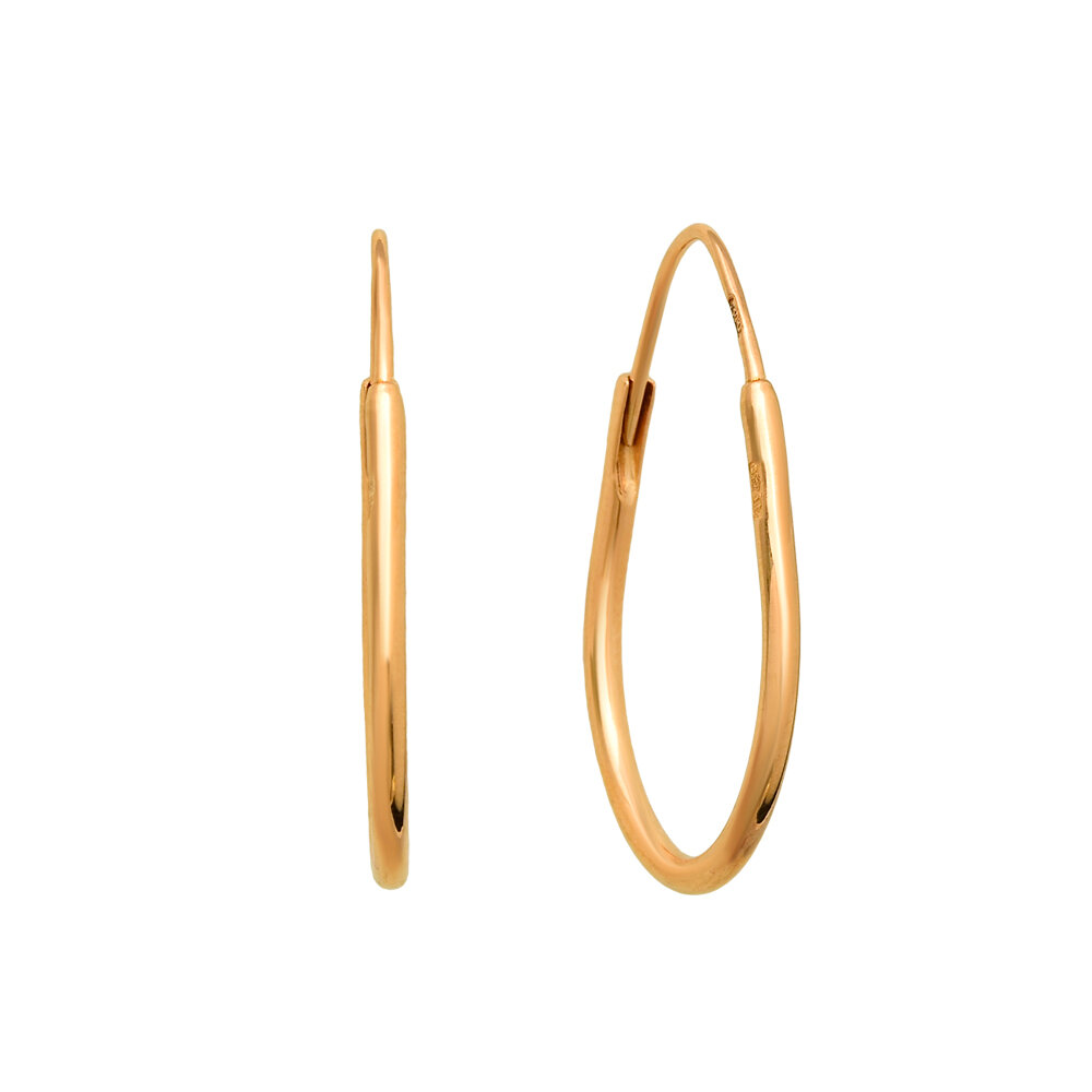 серьги из золота