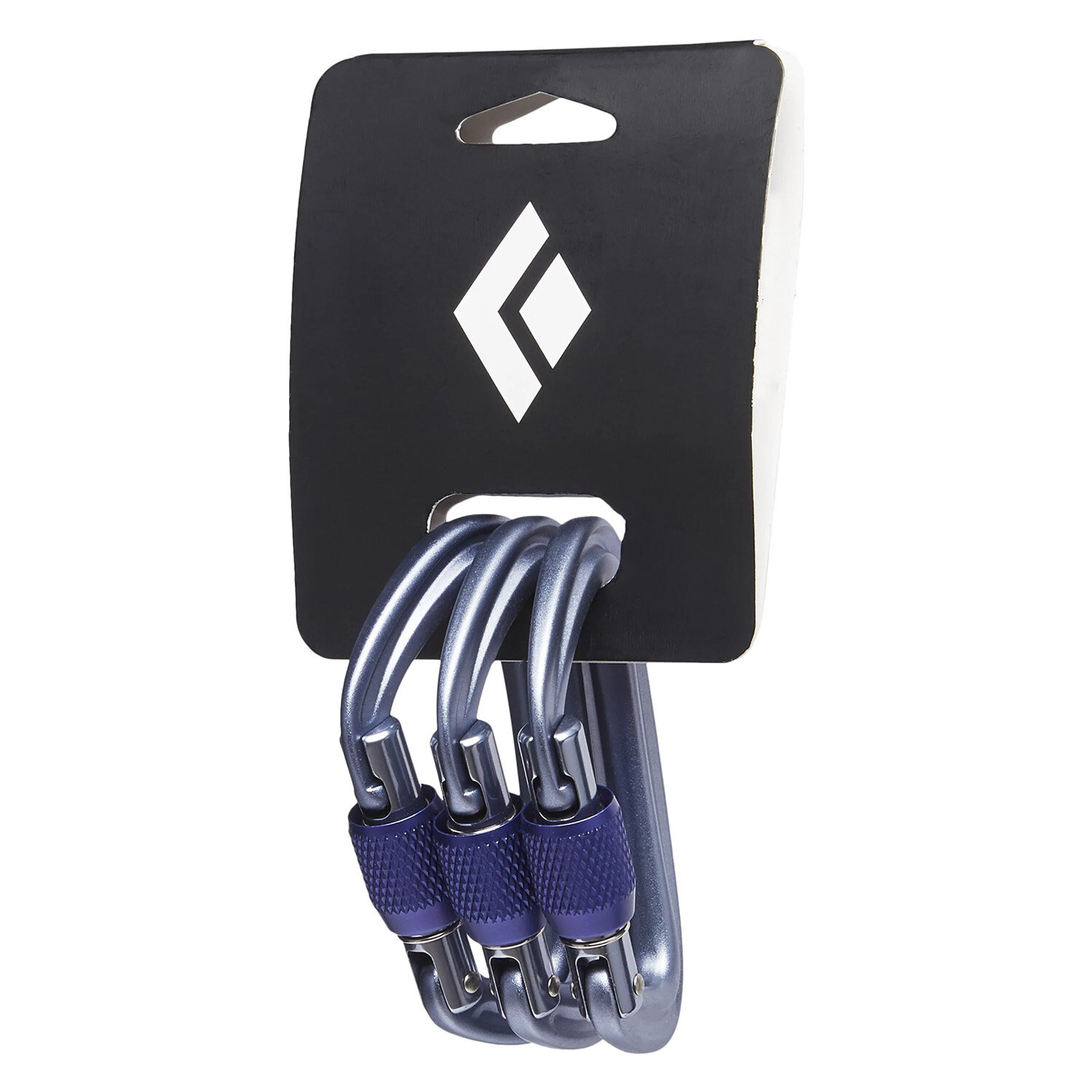 Комплект карабинов Black Diamond Liteforge Scrwgt Carabnr 3 Pck Gray