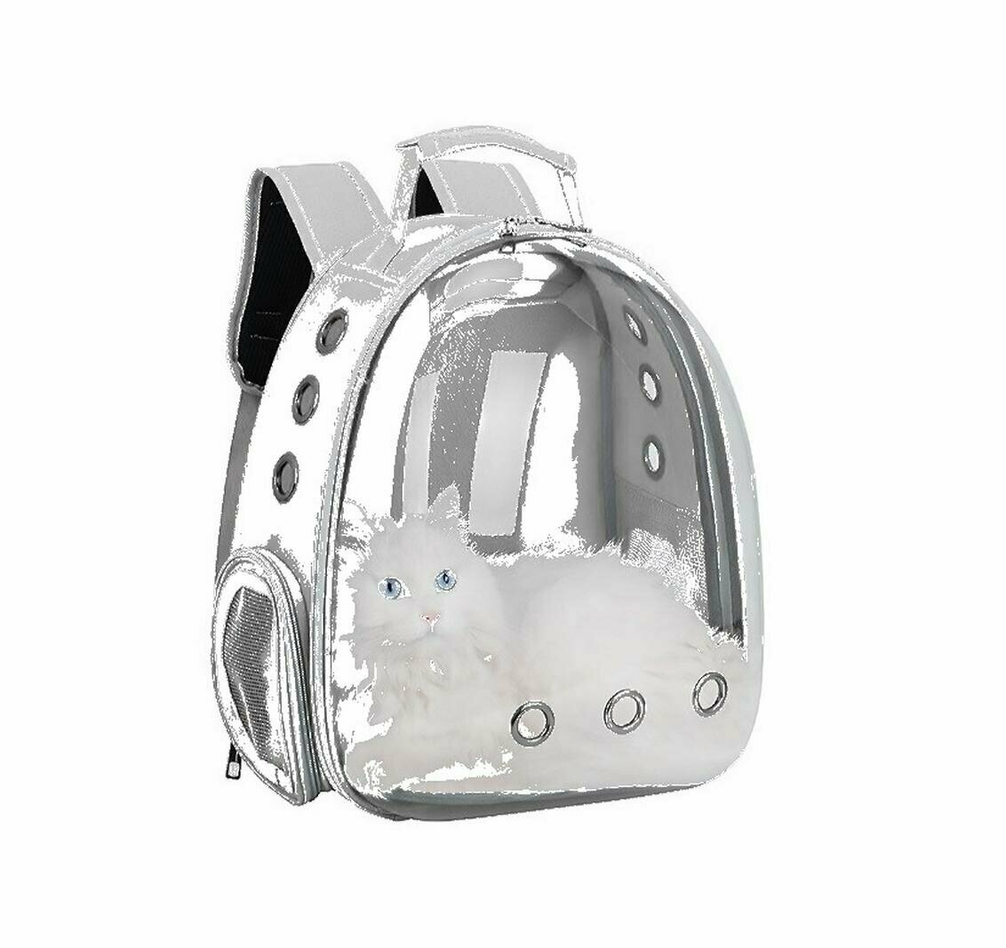 Рюкзак переноска для кошек и собак с панорамным иллюминатором / Рюкзак переноска для животных