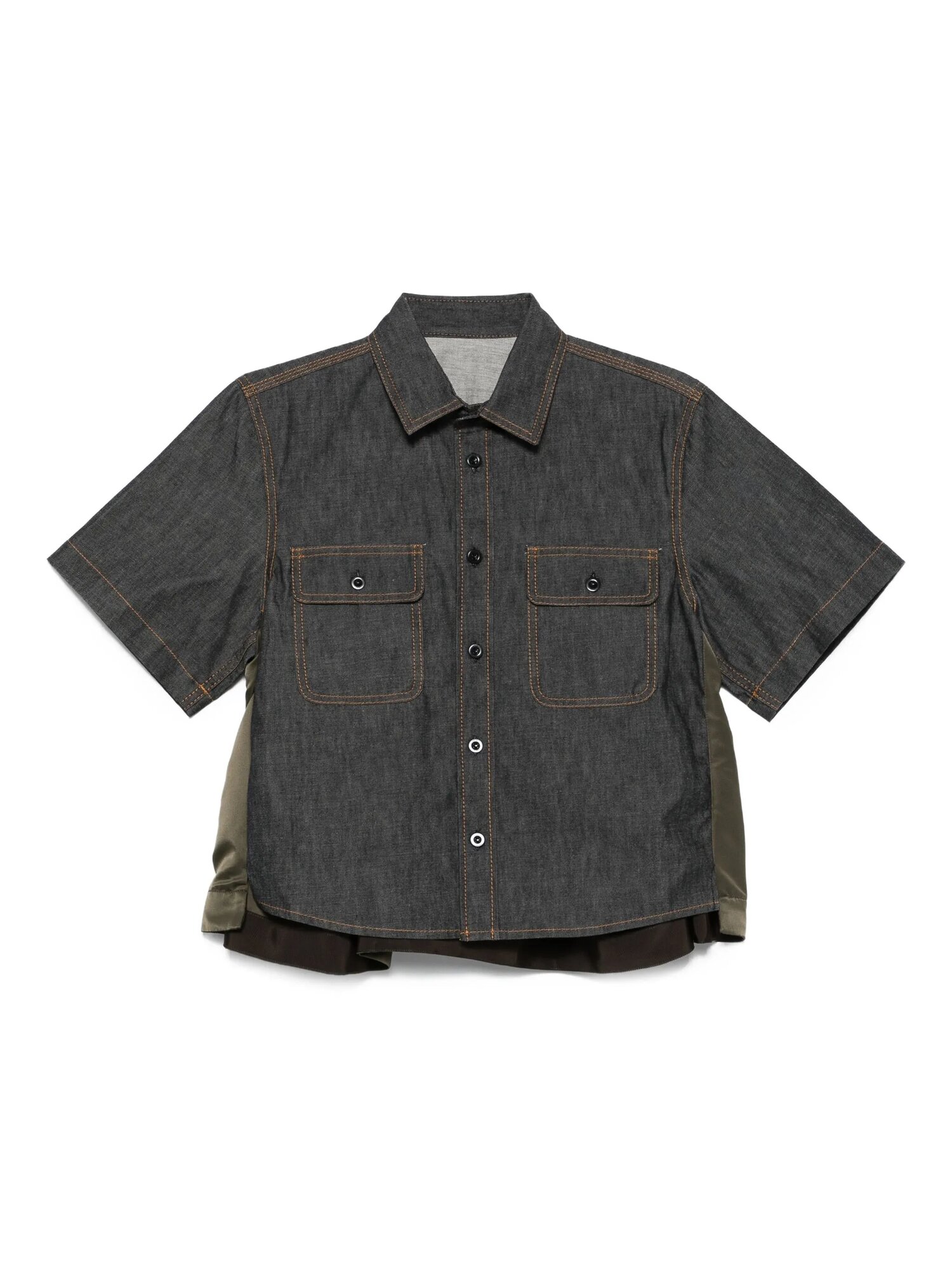 Рубашка Double-pocket denim shirt