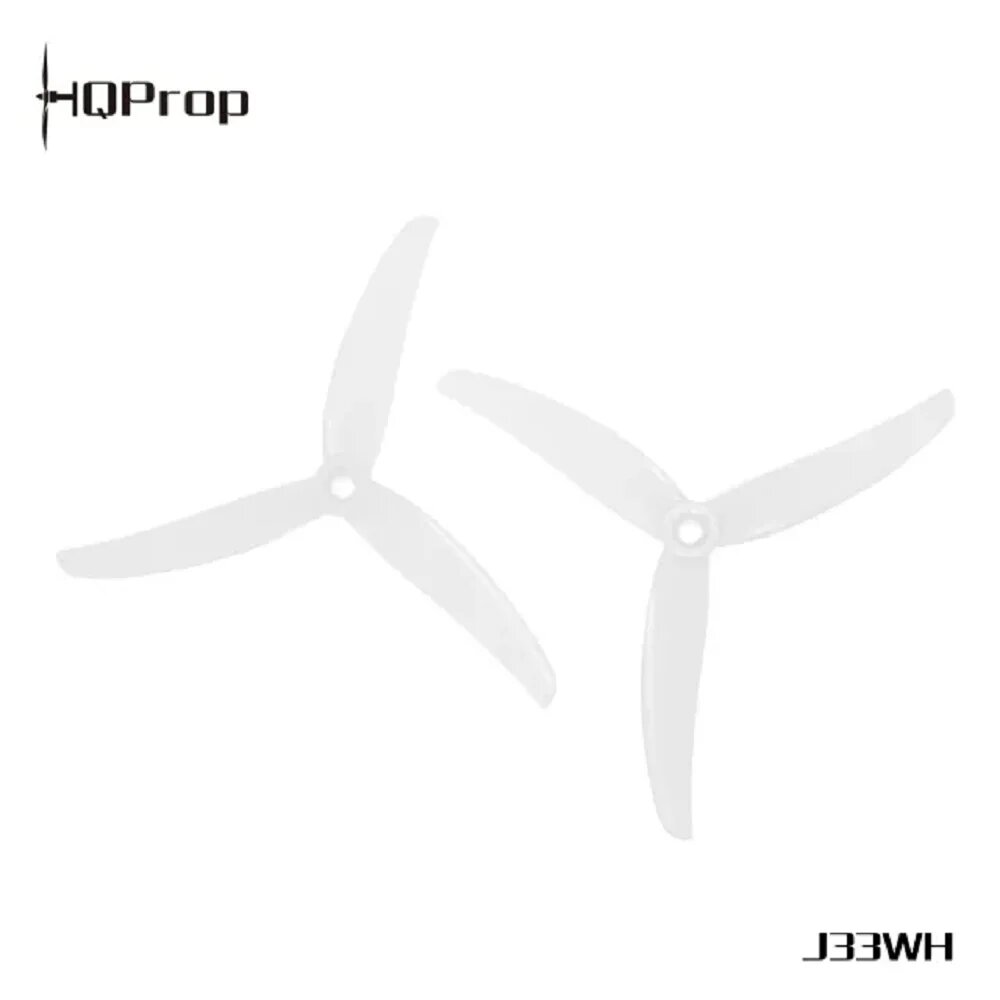 HQProp Prop J33 (CW+CCW) из поликарбоната Белый, 10 pairs White