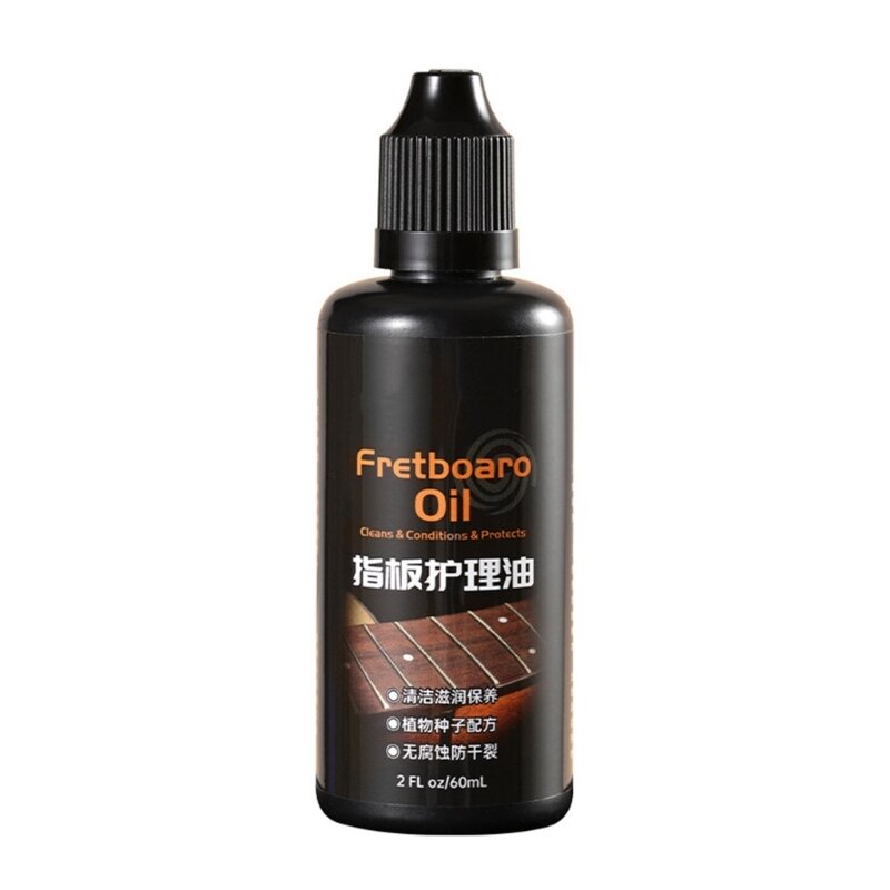 Очиститель гитарного Грифа с Лимонным Маслом Портативный Набор Для Чистки и Полировки Гитарной Шеи и Корпуса Масло Для Ухода За Грифом
