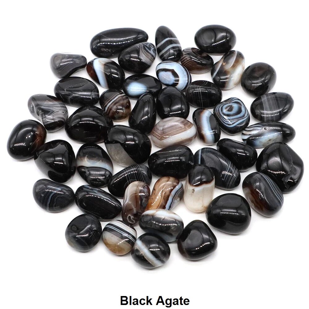 Натуральные кристаллы лапис-лазули 10-40 мм Черный, 100g, Black Agate