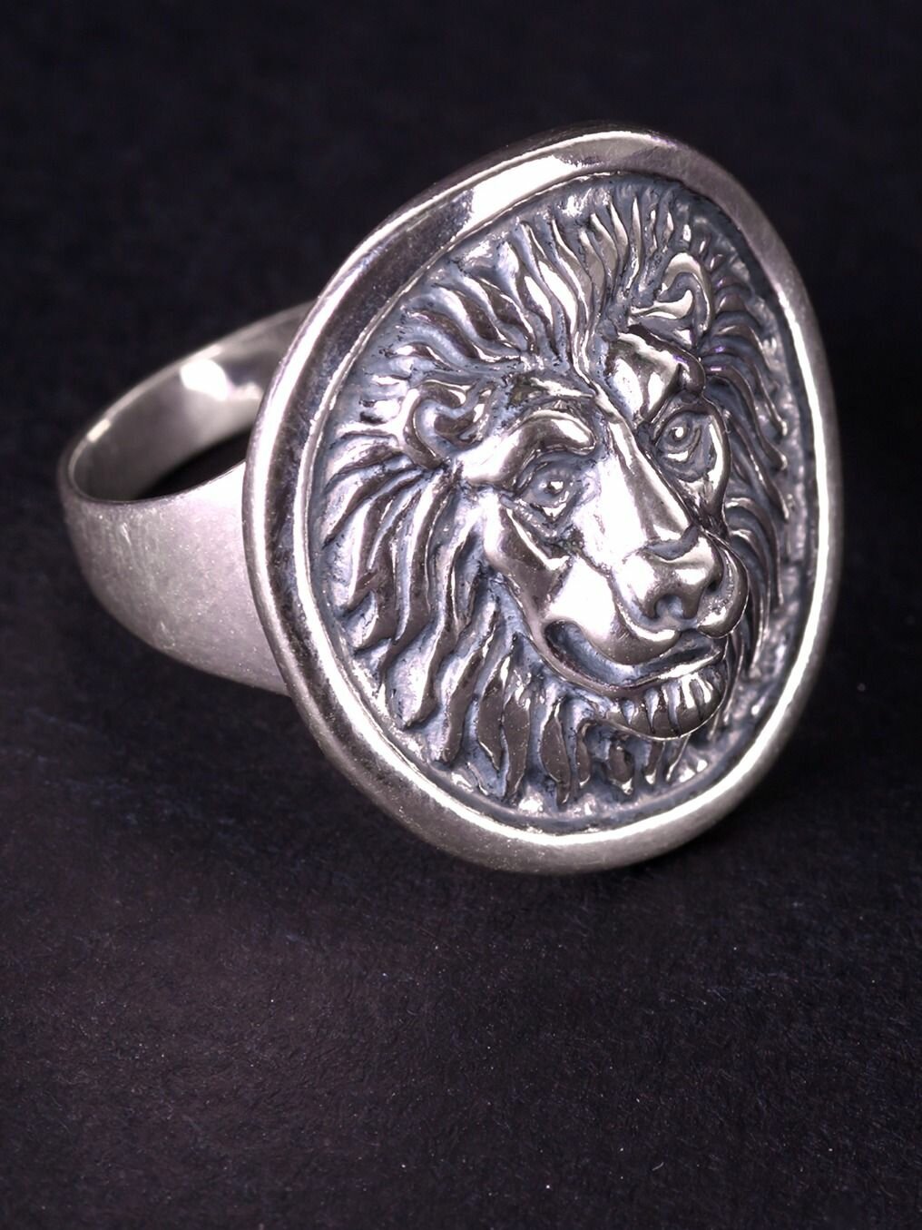 Печатка, серебро, 925 проба, чернение