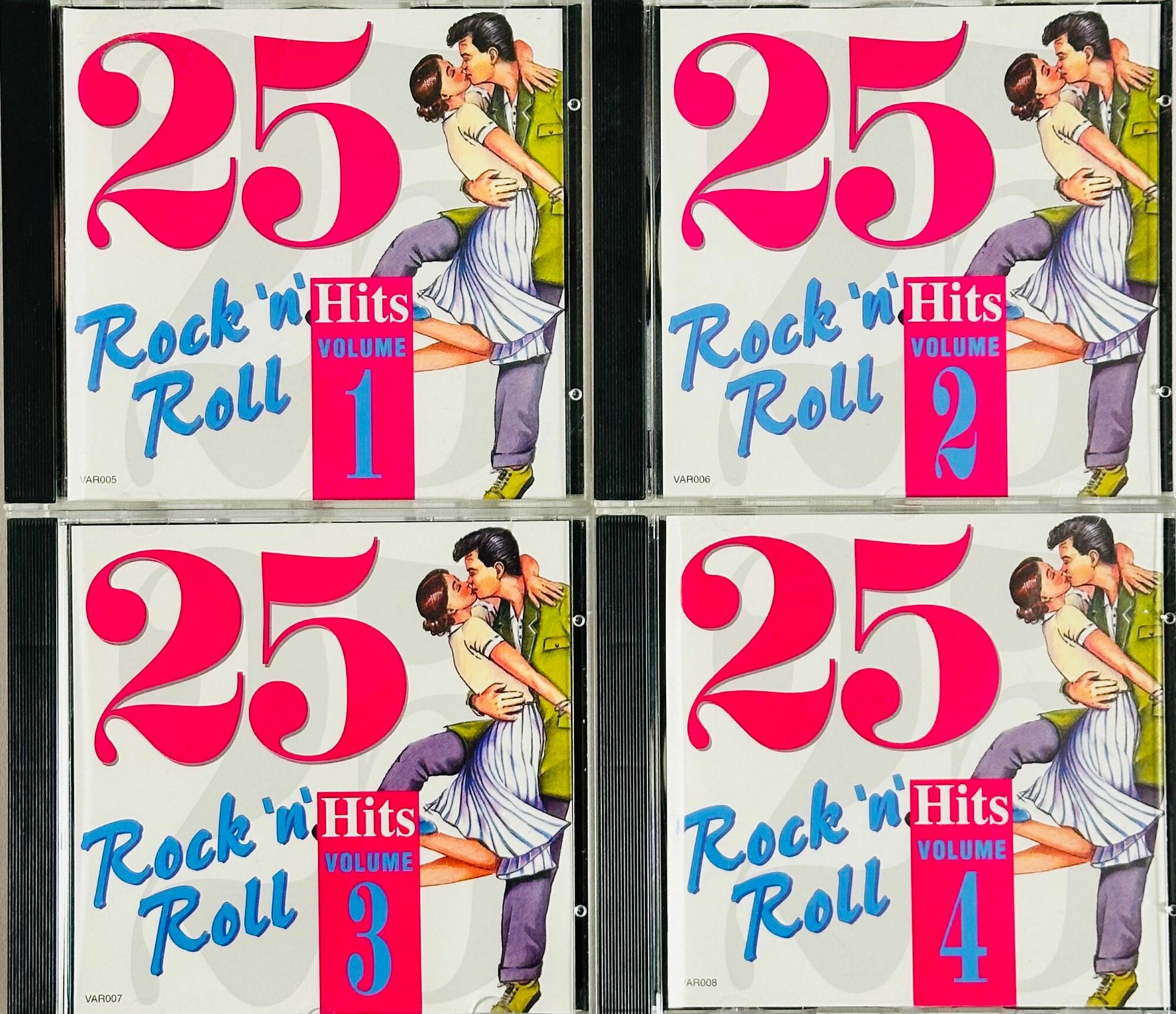 Коллекция CD "Rock & Roll Hits", 4CD