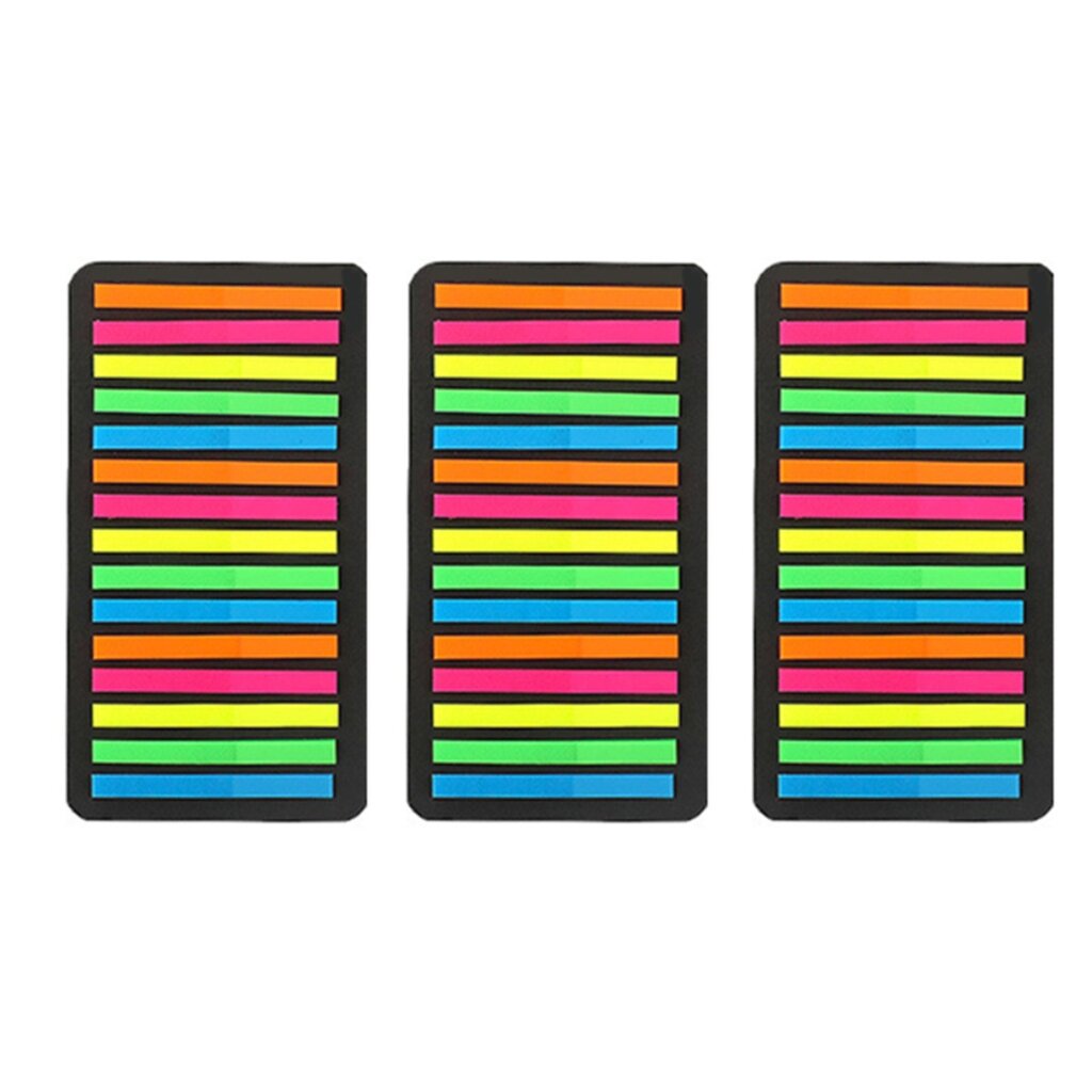 160 / 300шт прозрачных вкладок для длинных заметок, длинных липких вкладок